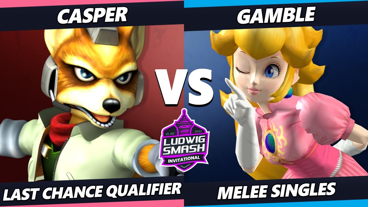 Ludwig Invitational - Gamble (Peach) Vs. Casper (Fox) SSBM Melee ...