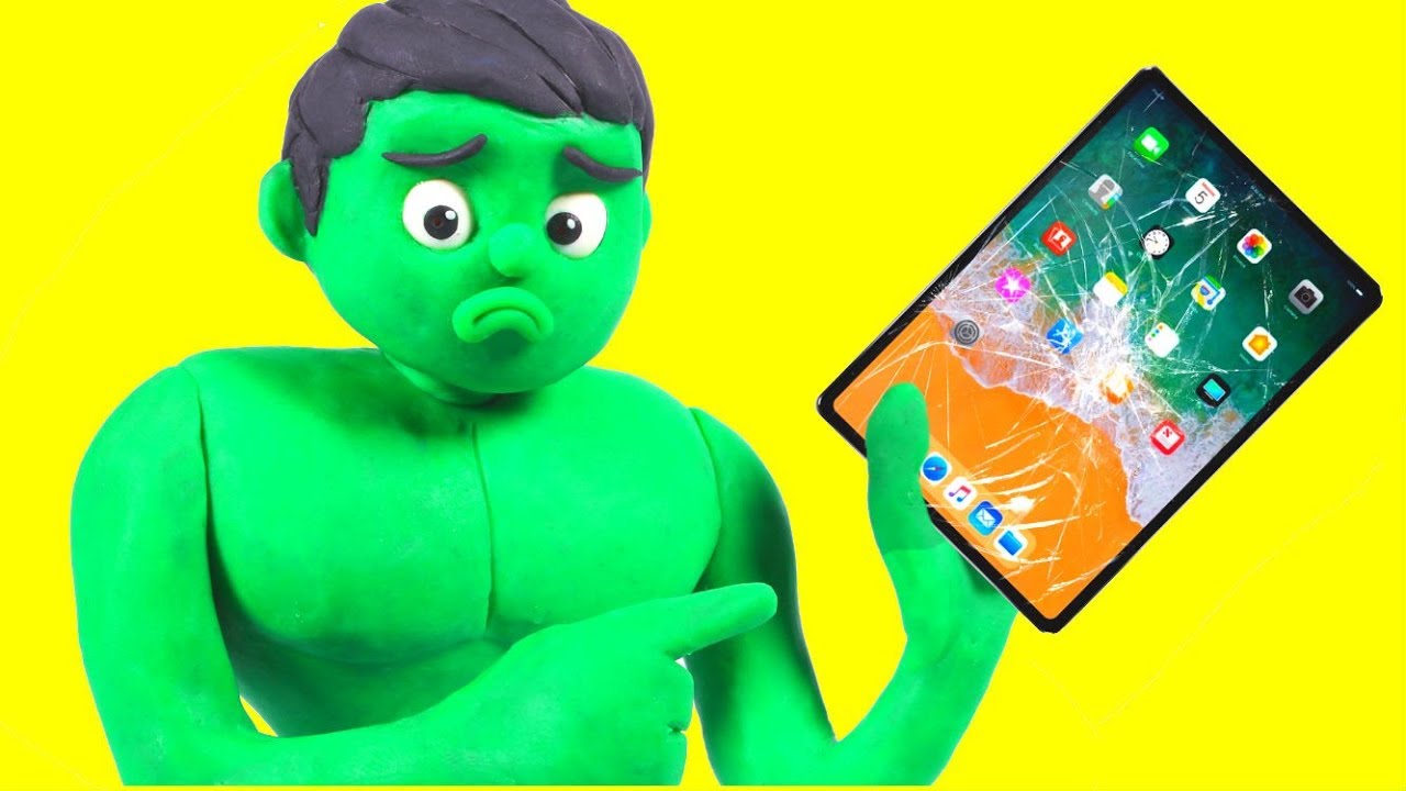 The Ipad Is Broken Cartoons For Kids - YouTube