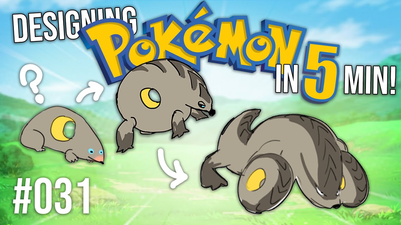 STREAM #031 - Designing "unique" pokemon in 5 minutes! - YouTube