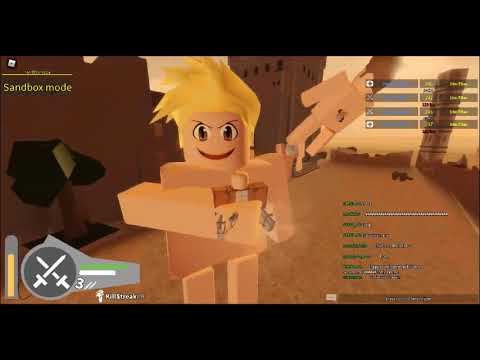 I PLAY Aot Downfall [Sandbox] - Roblox - YouTube
