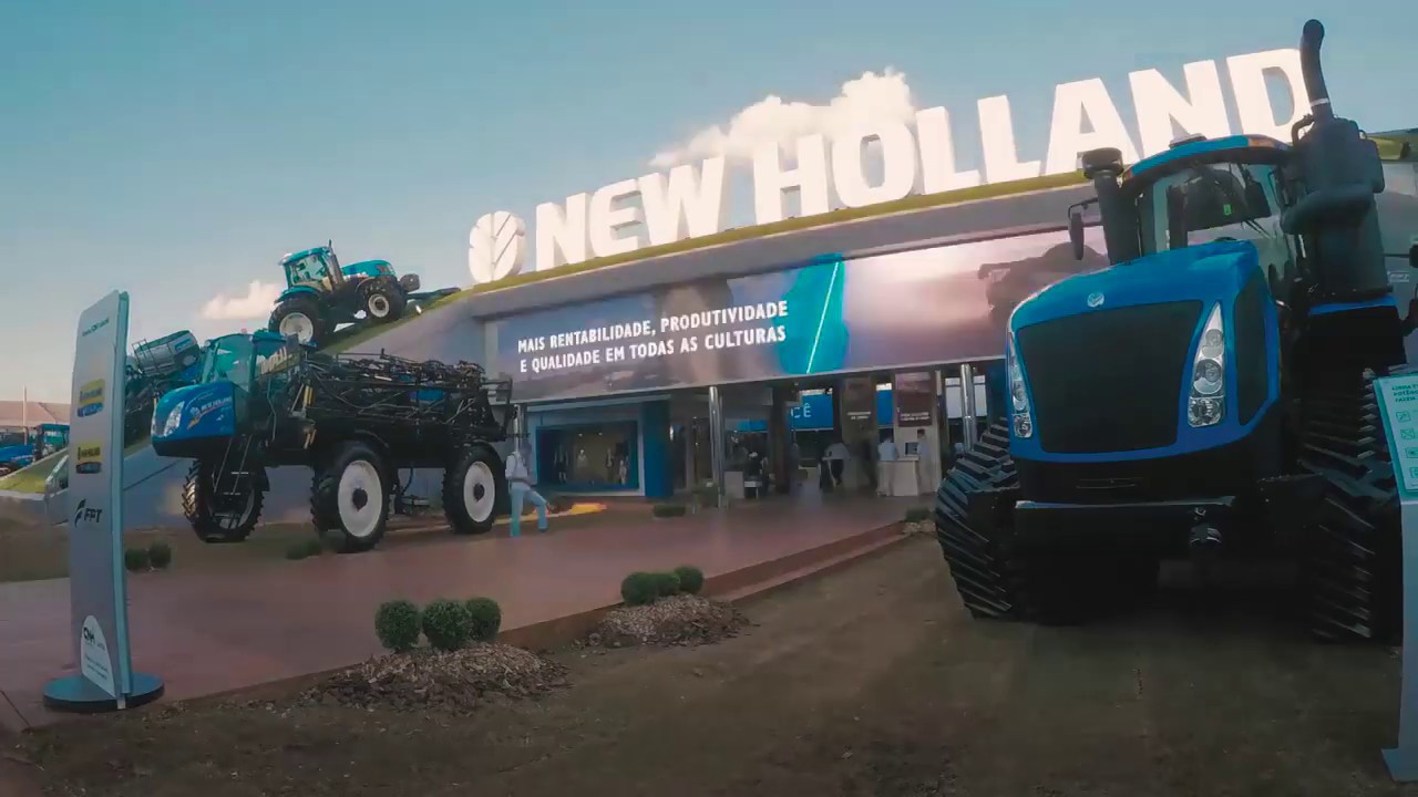 NEW HOLLAND - 26ª edição da Agrishow | 2019 | Paleta Stands - YouTube