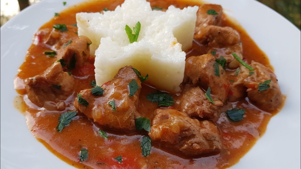 Винен кебап с бял ориз!Wine kebab with white rice! - YouTube