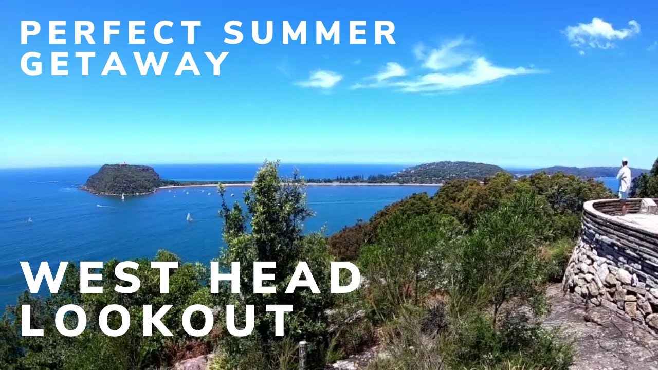 West Head Lookout & Red Hands Cave, Ku-ring-gai Chase National Park ...