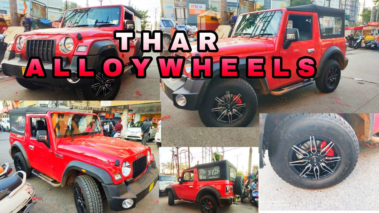 2020 Mahindra Thar | Latest 16 Inch Alloy Wheels Installation | Incubus ...