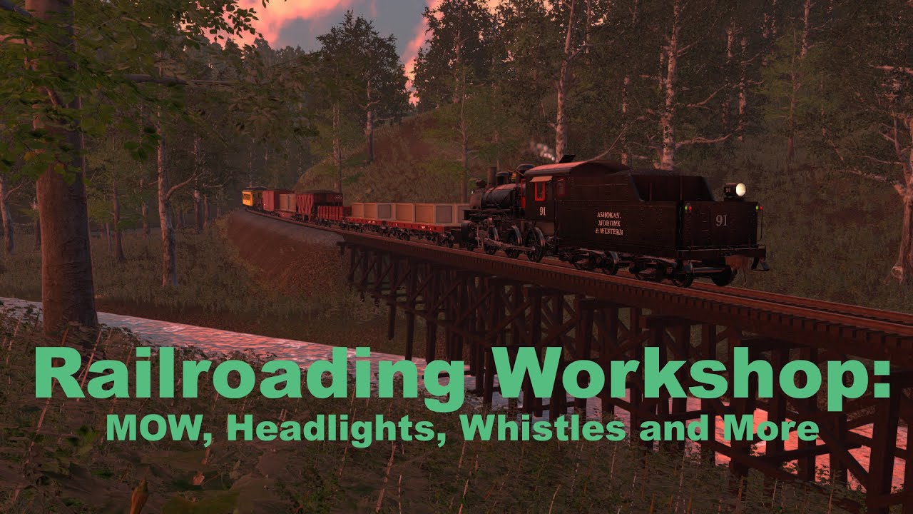 Railroading Workshop: MOW, Headlights, Whistles, and More - Railroaders ...