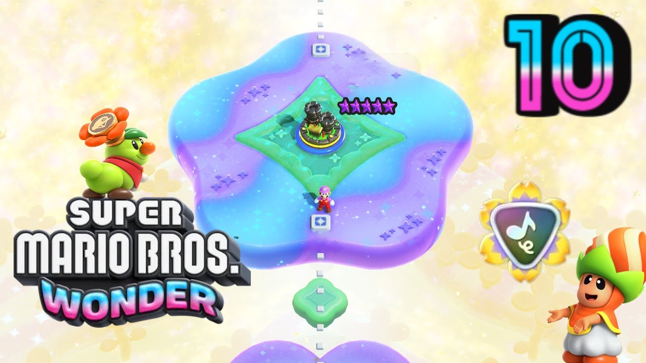 Super Mario Bros Wonder #10 - Le Monde Spécial - YouTube