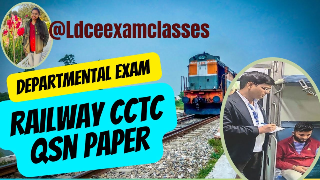 Raipur Division,CCTC Departmental Exam #cctc #commercial # ...