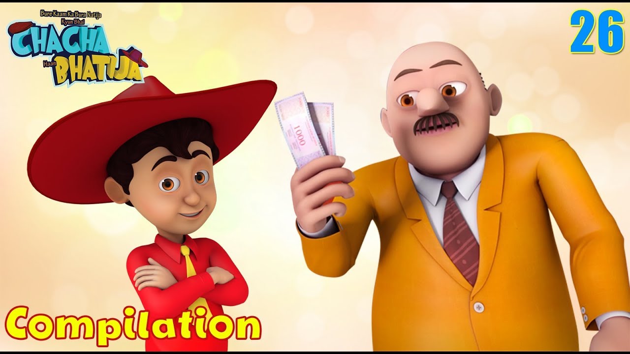 Chacha Bhatija Compilation - 26 | Cartoon for Kids | Funny Cartoon ...
