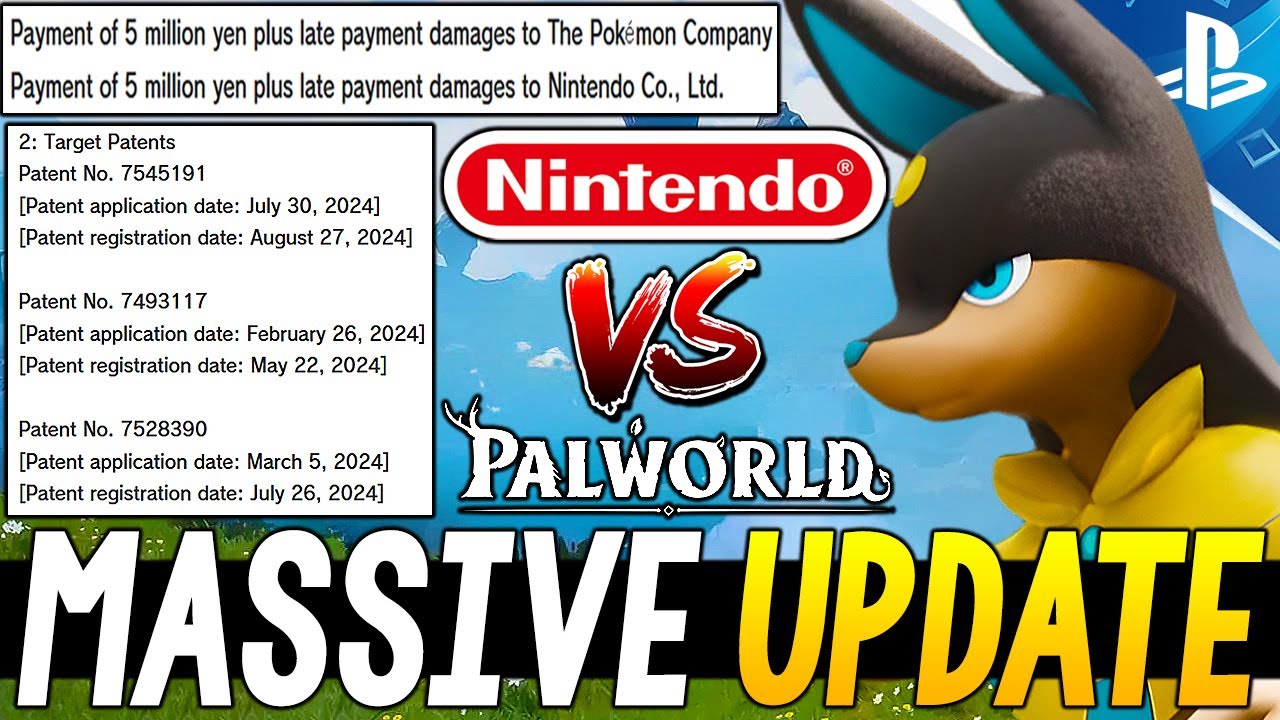 Nintendo is Absolutely INSANE - Huge NEW Palworld and Pocket Pair VS ...