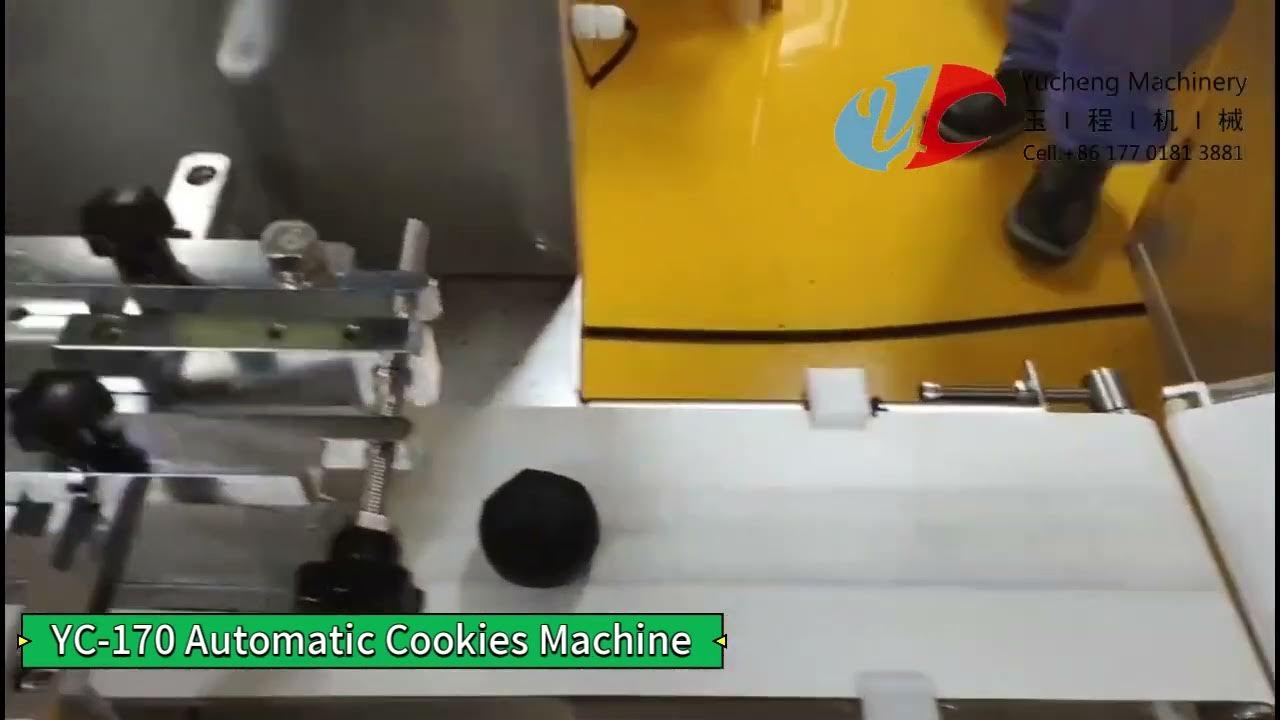 YC-170 Chocolate Cookies Machine - YouTube