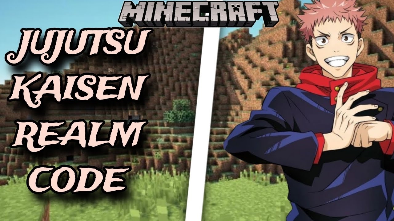 *2024* NEW BEST JUJUTSU KAISEN REALM CODE FOR MINECRAFT BEDROCK EDITION ...