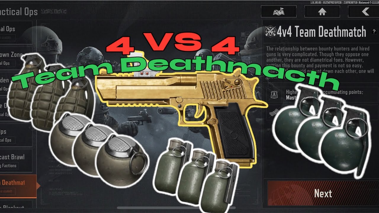 Team Deathmatch | 4VS4 MODE | Arena Breakout S7 - YouTube