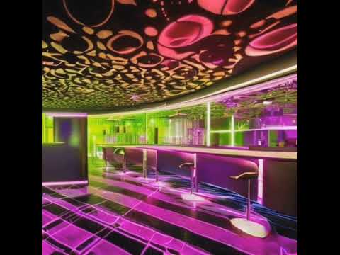 Trippy club scene active background no characters - YouTube