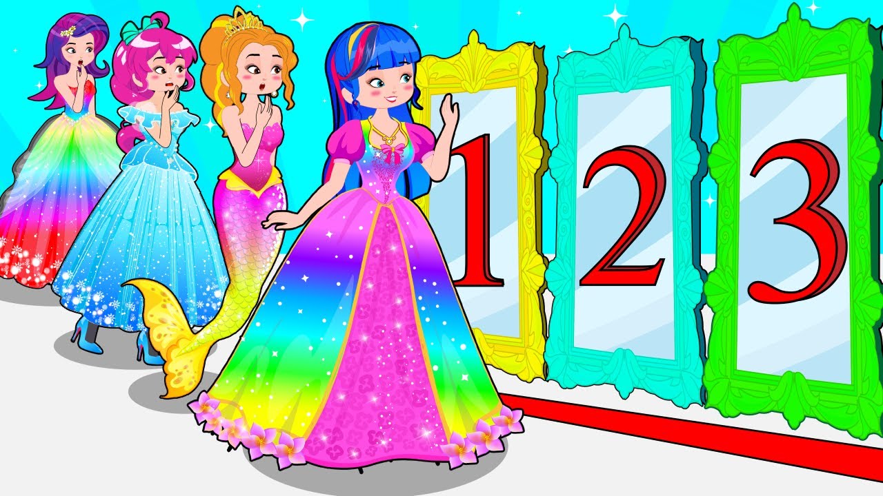 Poor Princess But a Disney Princess?!! World in The Mirror! Don't ...