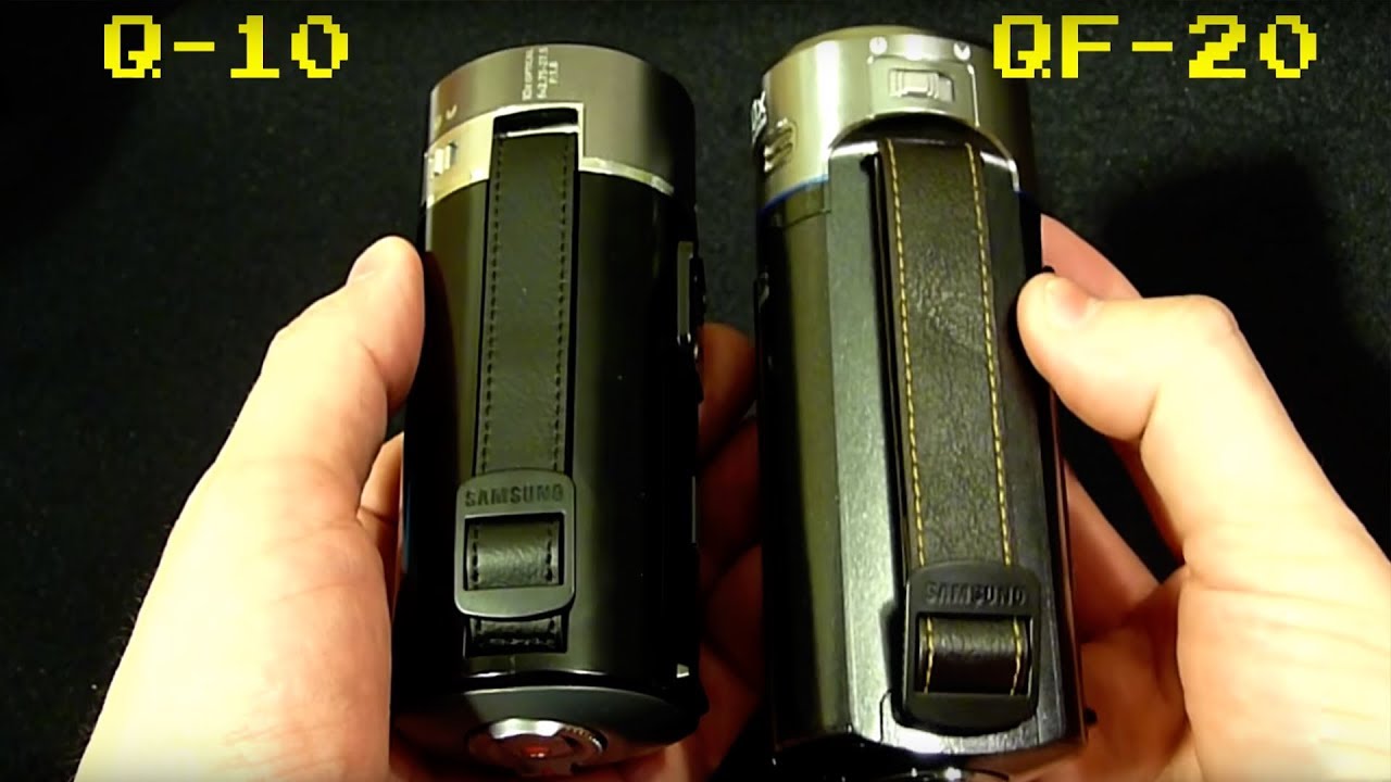 Samsung HMX-QF10 vs HMX-Q20 Comparison - Sample Video - Knoptop - YouTube