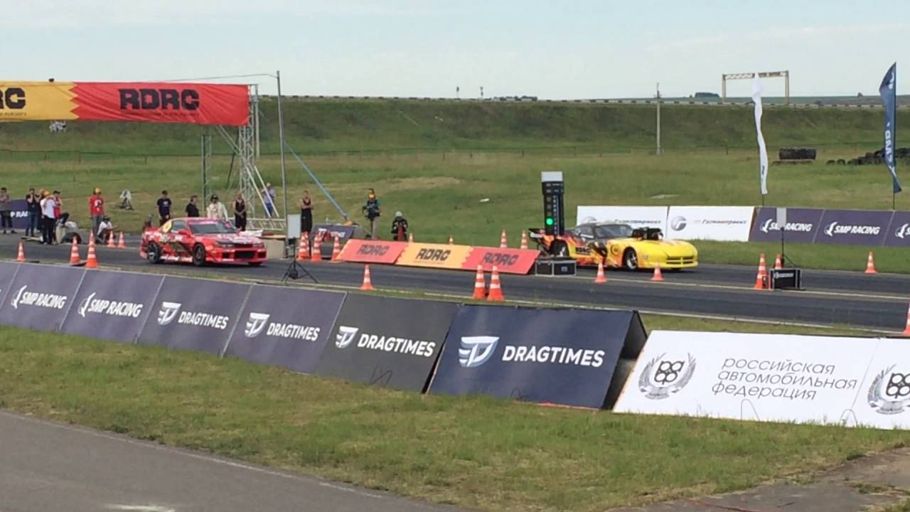 2016 RDRC. Russian record: ET: 6.5 / Dodge Viper Pro Mod (DT) vs Nissan ...