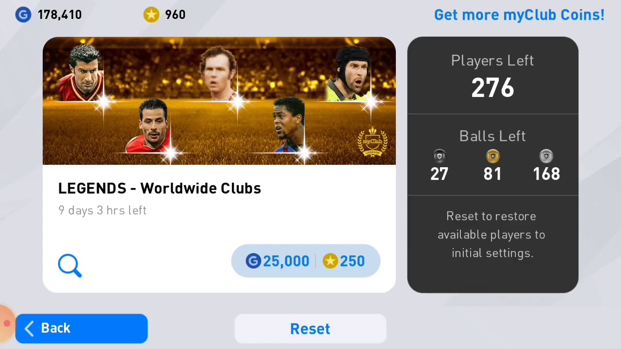 How to get Legends in Pes? | Pes 2020 |Pes 2021|Pes Konami| Pes Pack ...