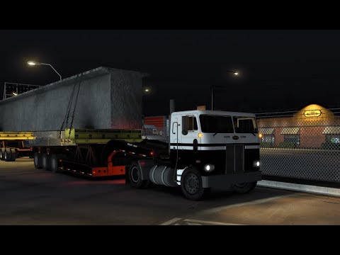 Moving a SUPER-HEAVY Block (KSW Pete 352) CAT C16 Powered - American ...