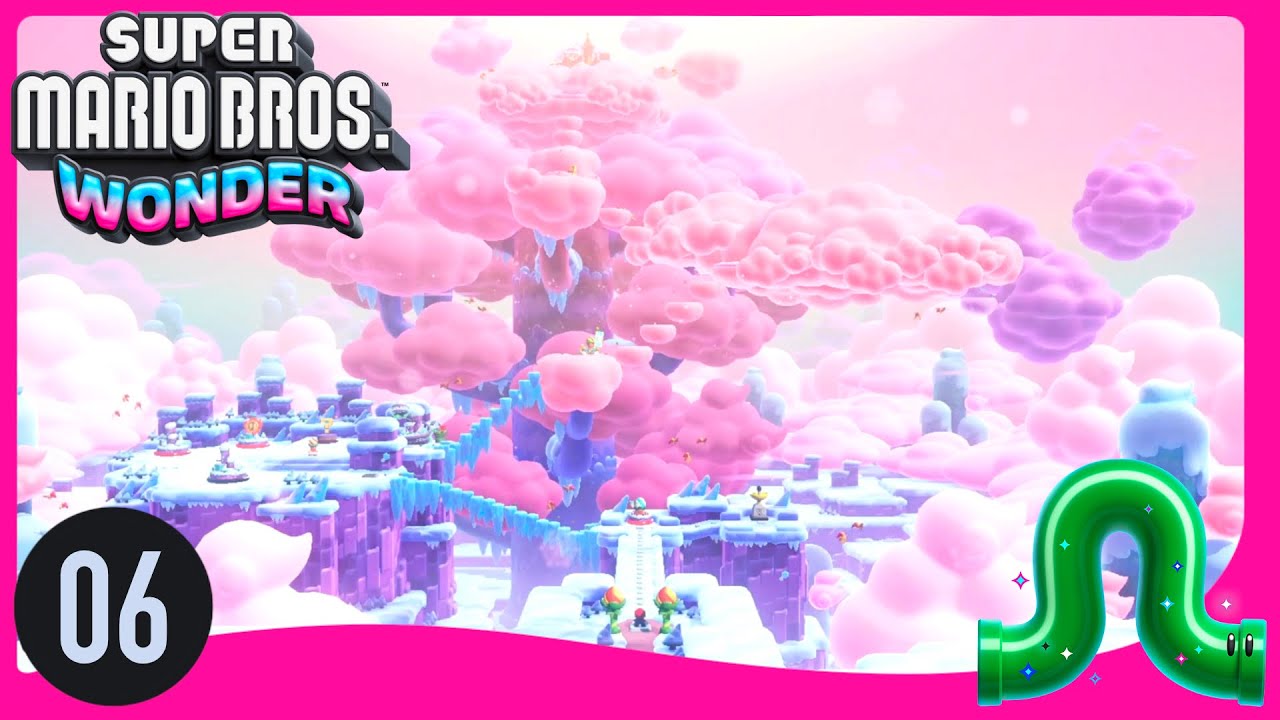 Episode 6 - The Snowy Fluff Puff Peaks | Let’s Play Super Mario Bros ...