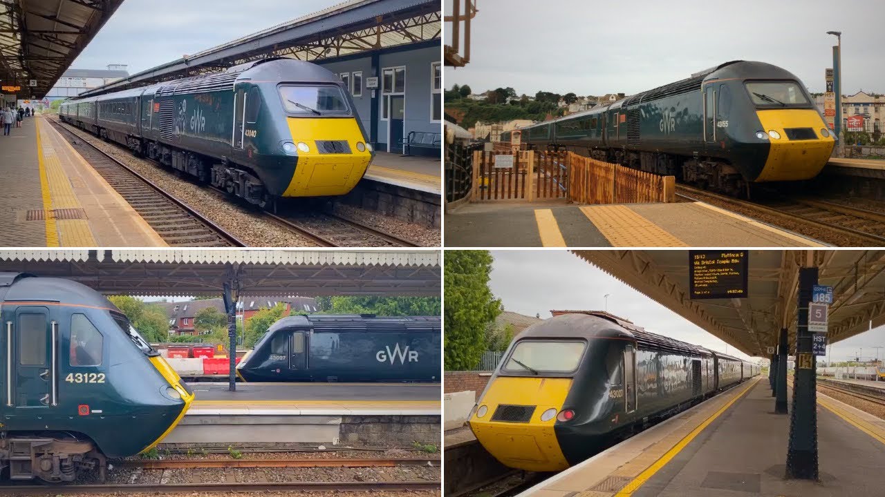 Mix Of GWR Castle & XC HST Sets Down West Country - 29th August 2023 ...
