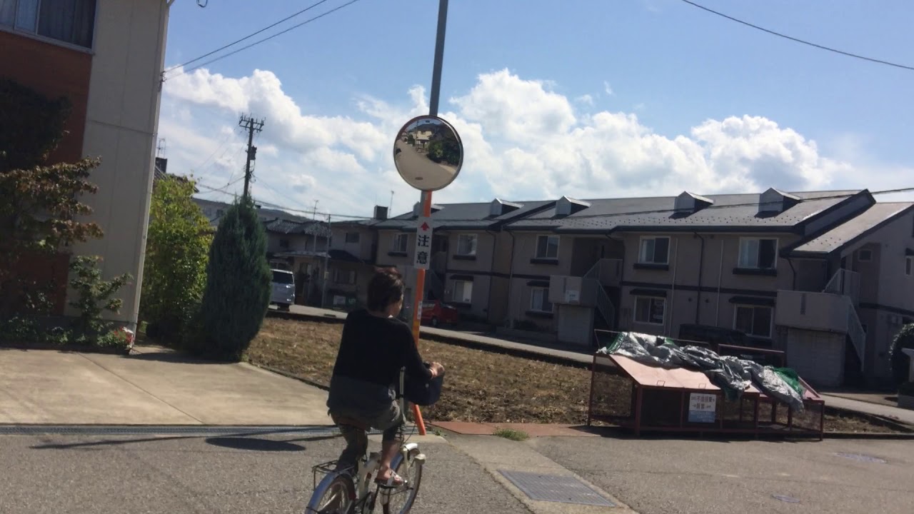 銀線名人 TREK R200 リカンベント 頭にアイフォン その2 - YouTube