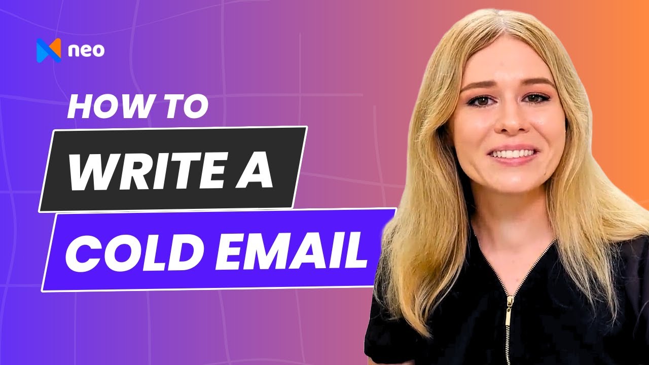 How to Write a Cold Email | Best Cold Email Template - YouTube