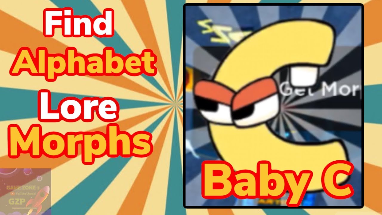 How to find “Baby C” Morph in Find Alphabet Lore Morphs Game. #roblox - YouTube