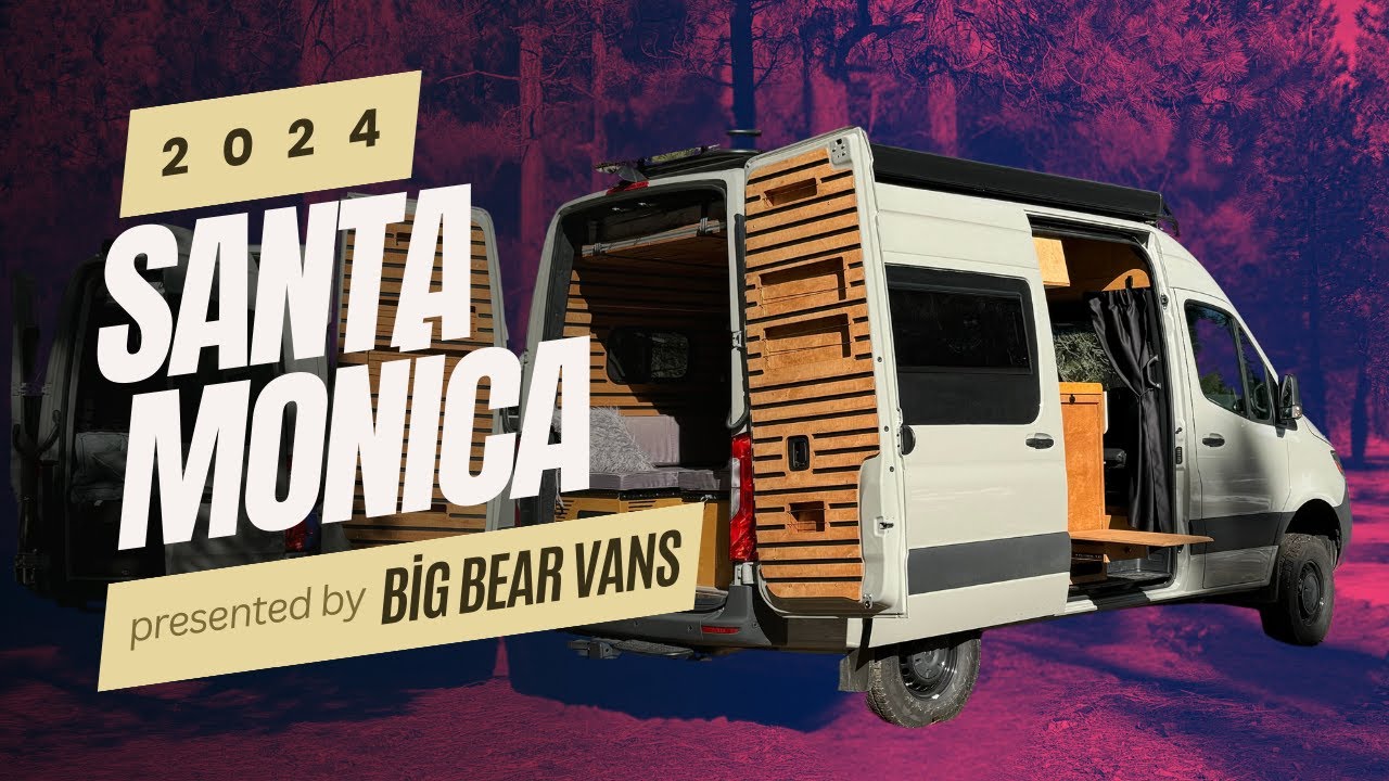 Explore Our 2024 Santa Monica Camper Vans 🚐 | Ultimate Van Tour ...