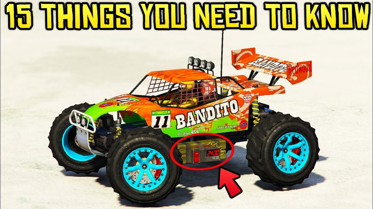 GTA Online - 15 Things You NEED to Know About the NEW RC Bandito - YouTube