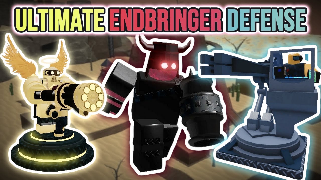 Tower Battles Ultimate ENDBRINGER Defense! | Roblox - YouTube