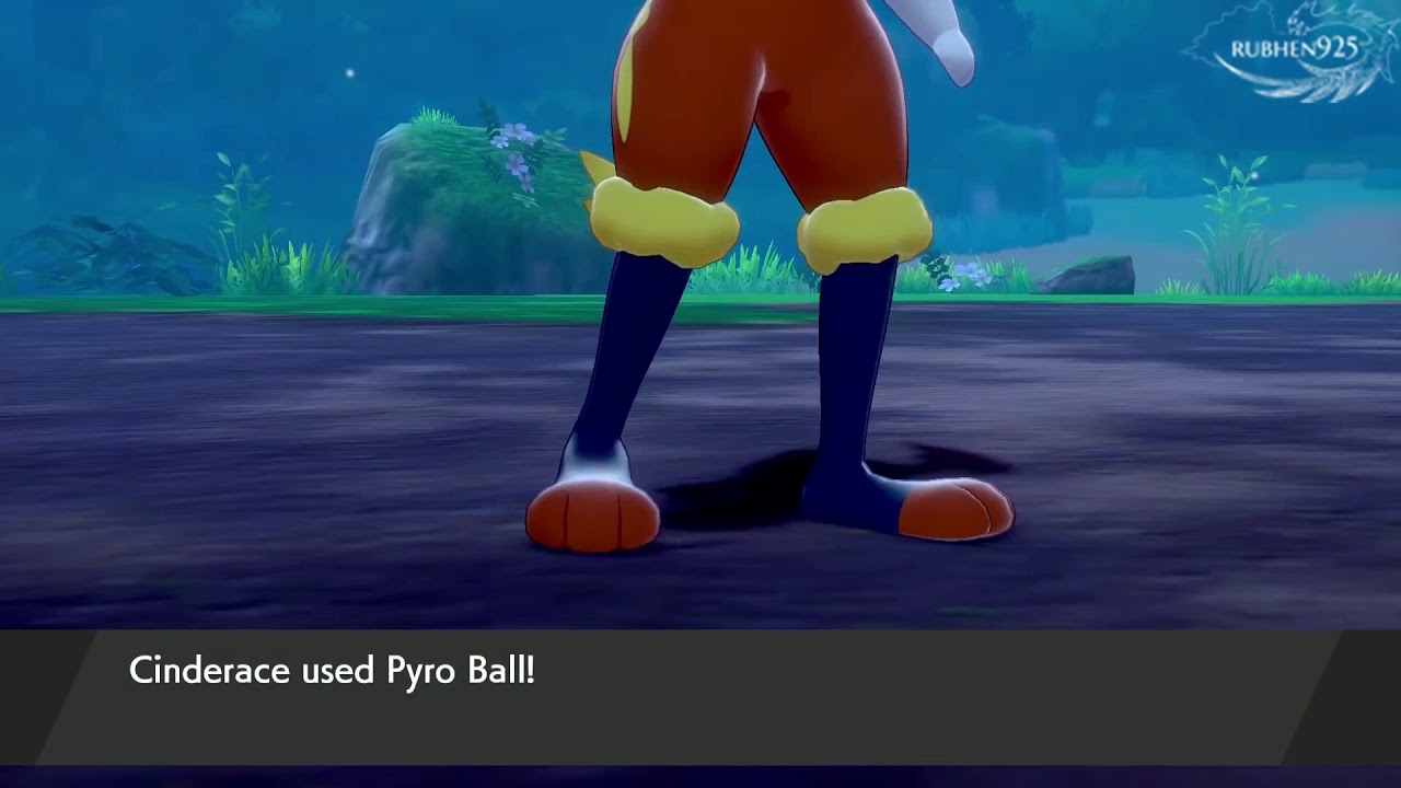Cinderace's special move! - YouTube