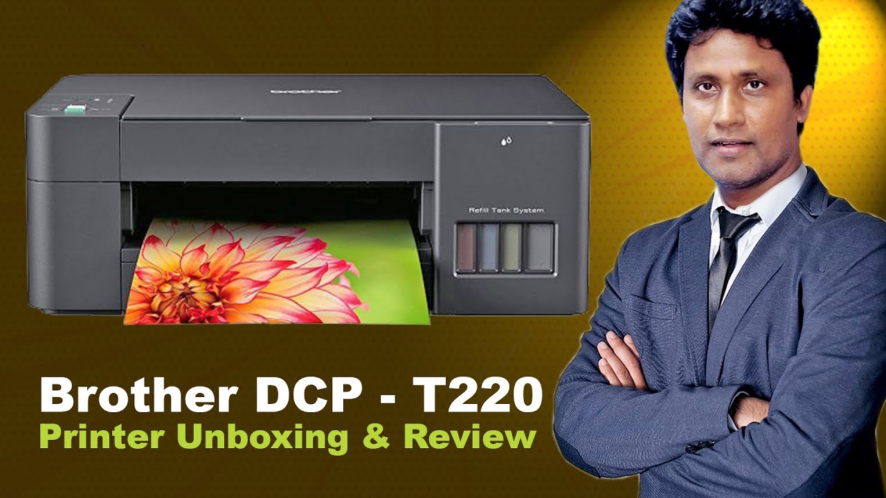 Brother DCP T220 Printer || Brother color Printer - YouTube