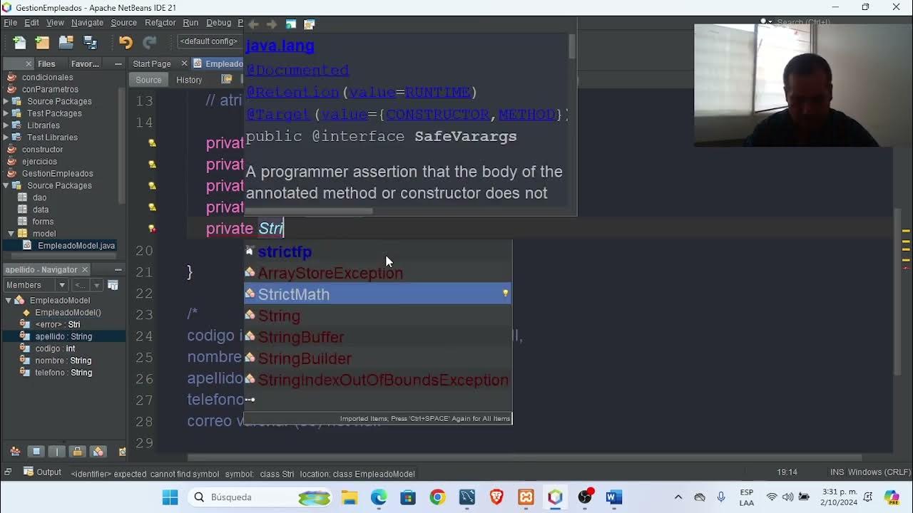 Crud java parte 1 - YouTube