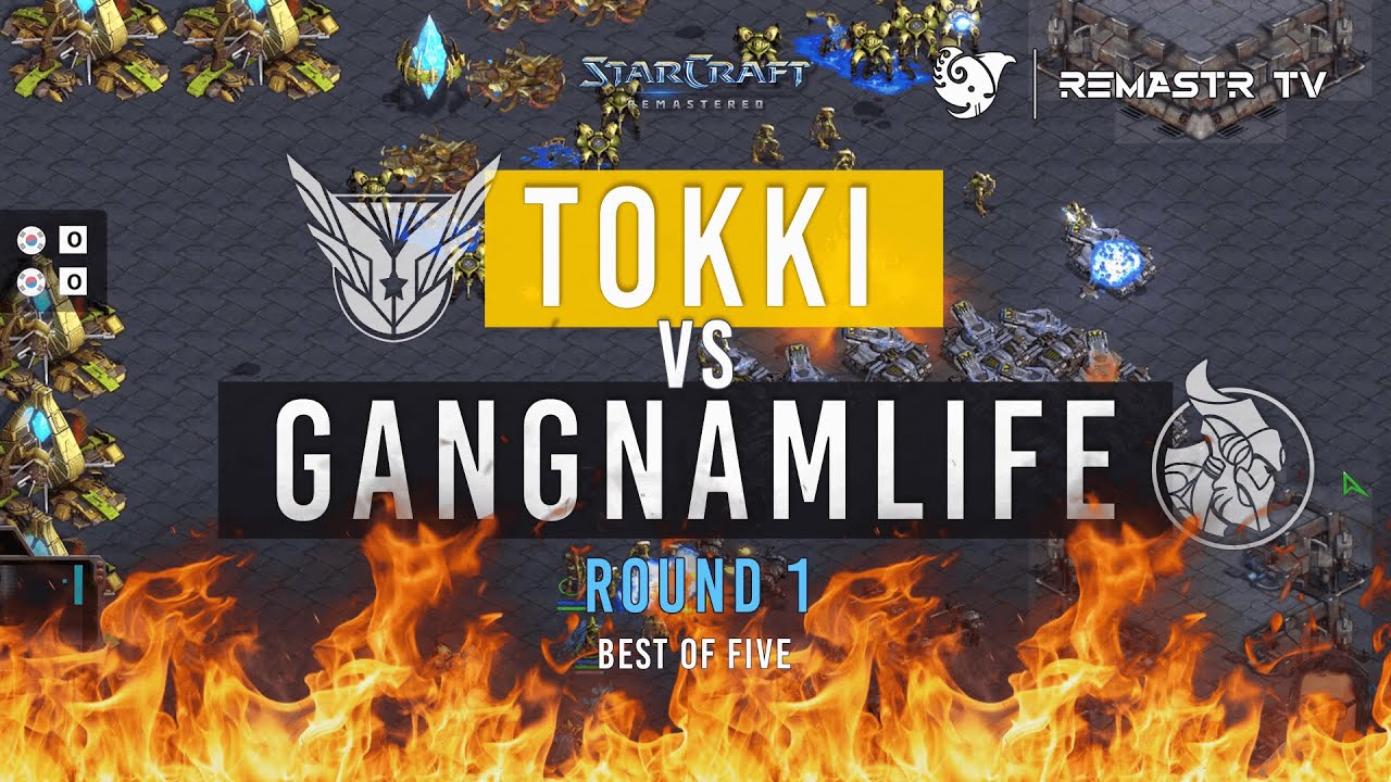STARCRAFT FASTEST COREANO GOSU 🇰🇷: TOKKI vs GANGNAM ROUND 1 - YouTube