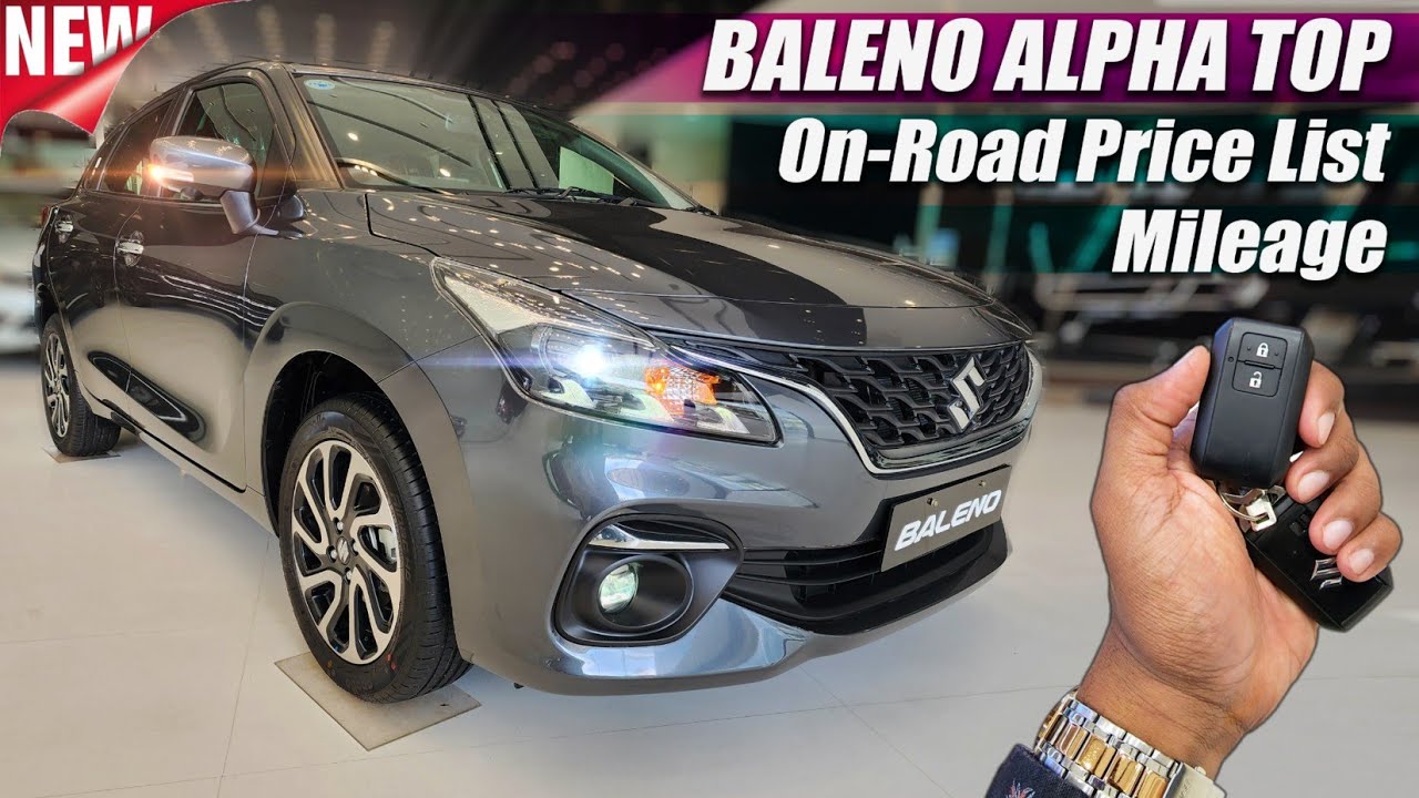 2025 Maruti Suzuki Baleno Top Model, On Road Price List, Mileage ...