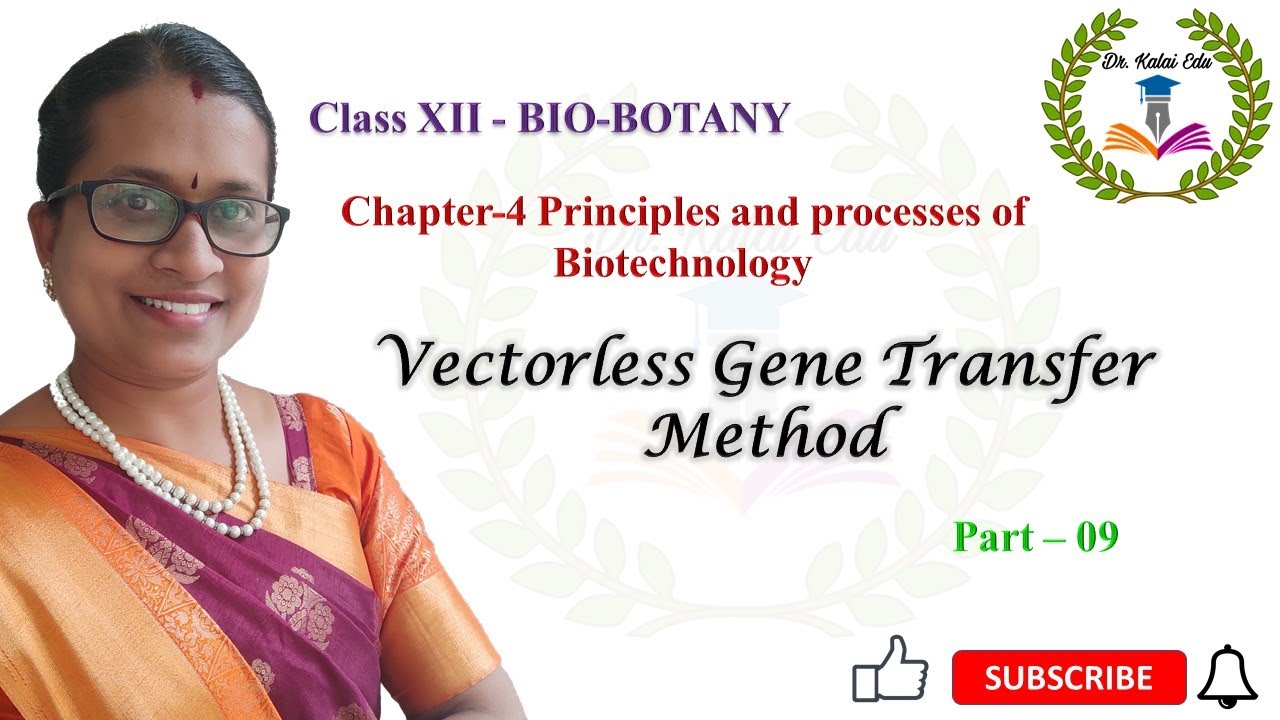 Vectorless Gene Transfer Method | Chapter-4 | Part - 9 - YouTube