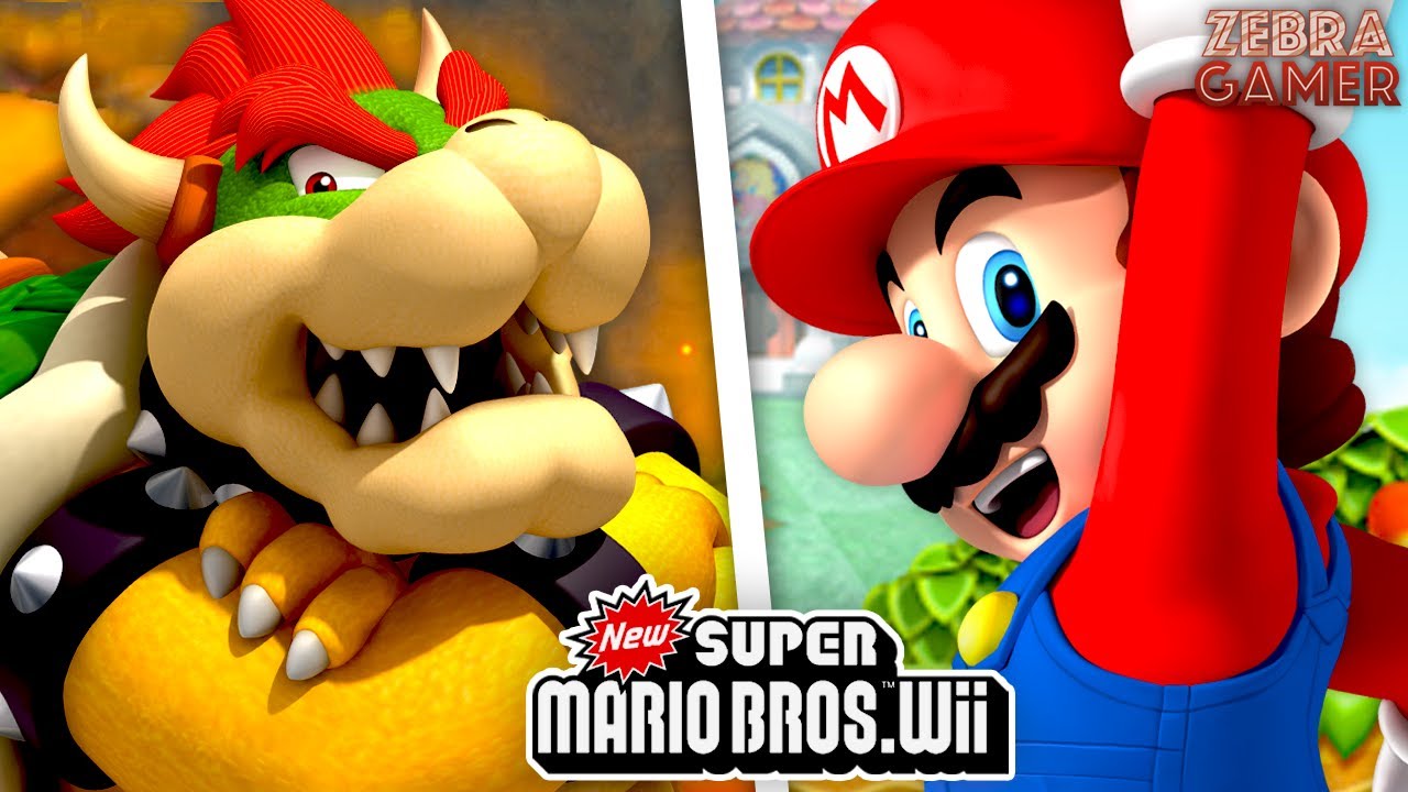 New Super Mario Bros. Wii All Bosses! - Zebratastic Moments - YouTube