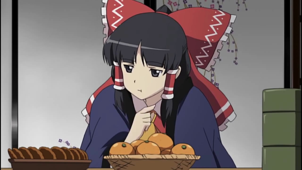 Youtube Poop - reimu eats LOTSA SPAGHETTI - YouTube