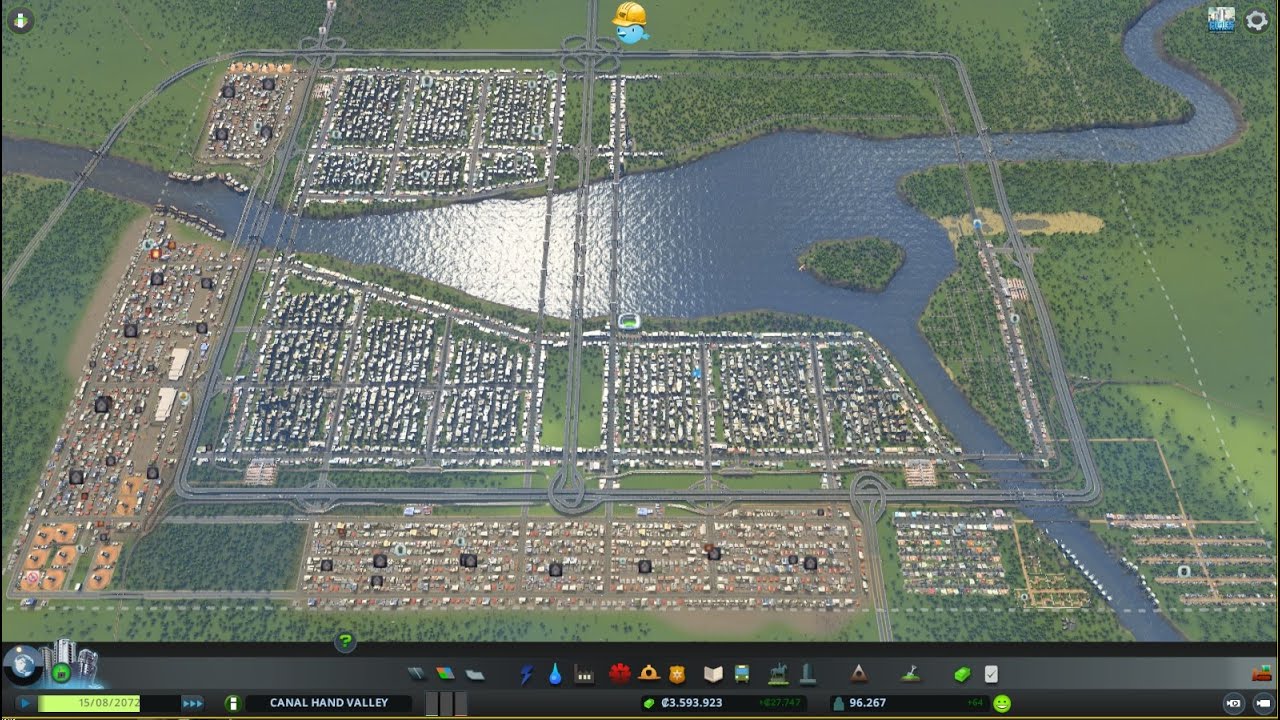 CITIES SKYLINES | MAPA DOIS RIOS |CANAL HAND VALLEY | #11 - YouTube