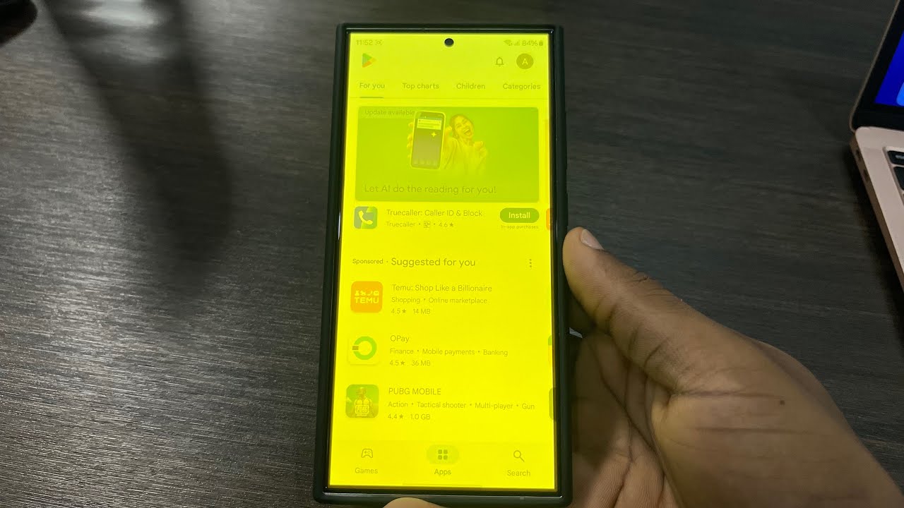 How to FIX Yellow Screen on Samsung - YouTube