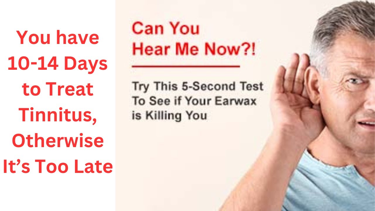 Harvard: "You have 14 Days to Fix Ringing Ears, Or it‘s Too Late ...