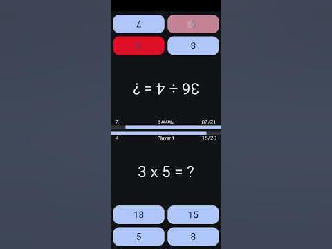 Two Players Math Game, #kivy #kivymd #python - YouTube