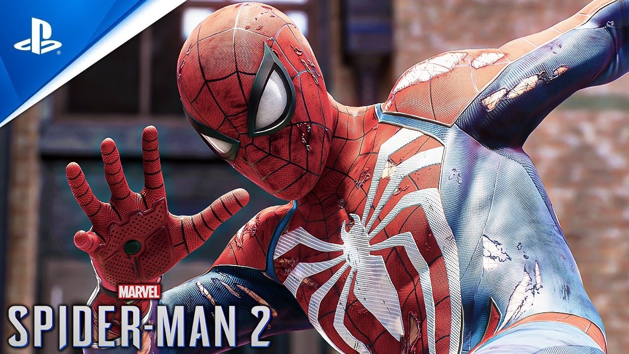 Damaged Advanced 2.0 Suit Free Roam Gameplay - Marvel's Spider-Man 2 ...