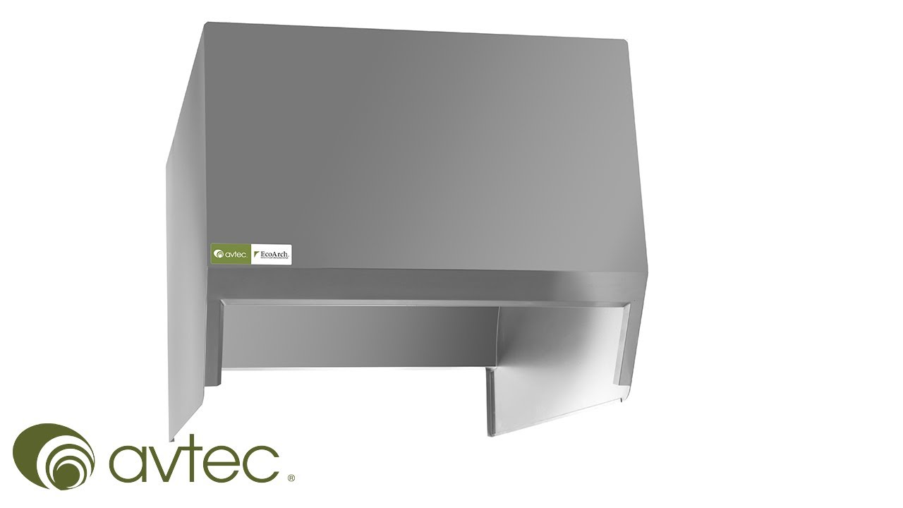 AVTEC EcoArch UV Commercial Vent Hood - YouTube
