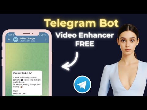 Best Free Video Enhancer Telegram Bot
