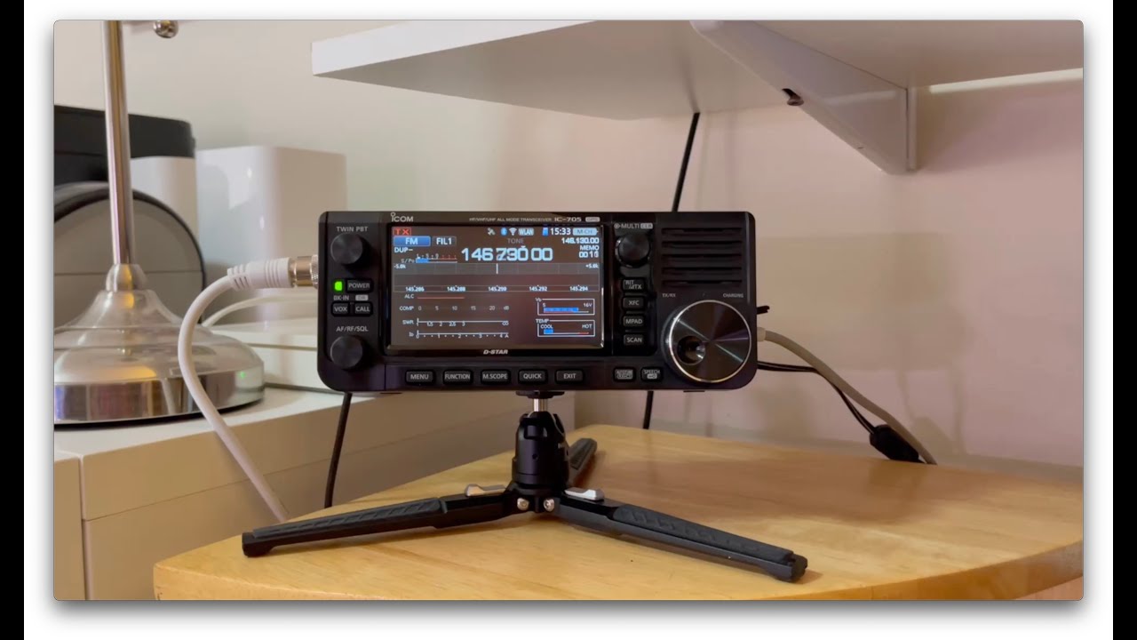 IC 705 All Mode HF to UHF Radio - Shortcuts to quickly Setup your Radio ...