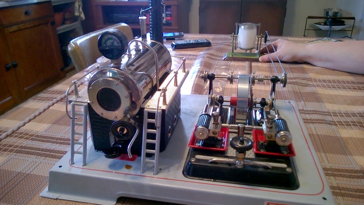 making butter With small Steam Engine and Spinning Glass #1 - YouTube