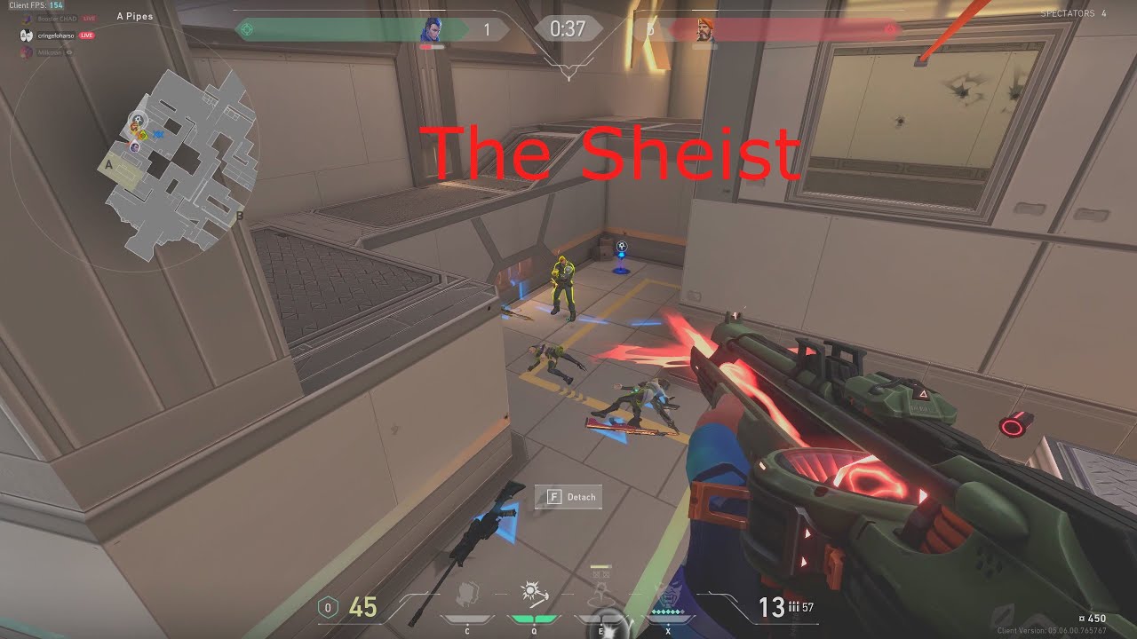 Doing some SHEISTY plays in Valorant! - YouTube