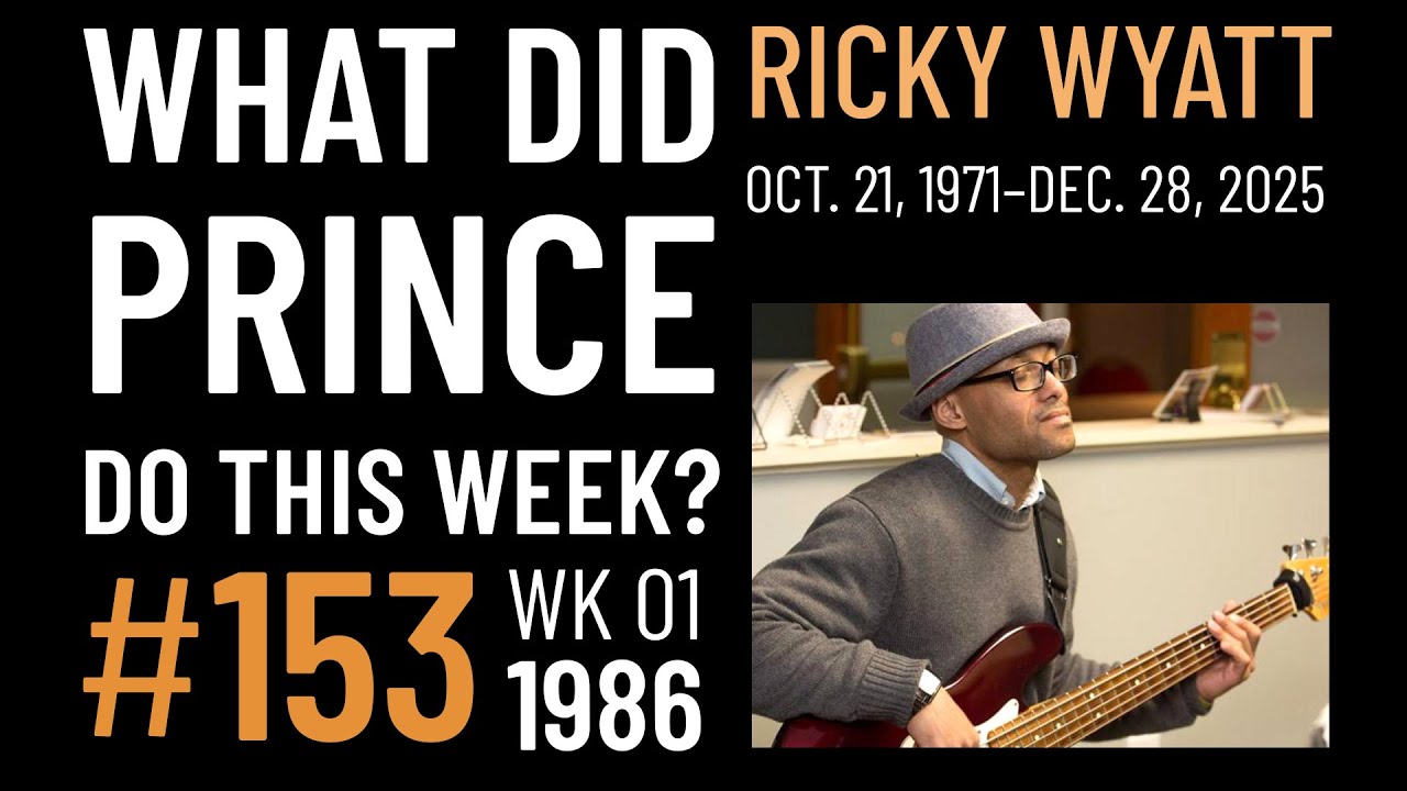What Did Prince Do In Week 1 of Jan 1986? Ricky Wyatt TRIBUTE, The ...