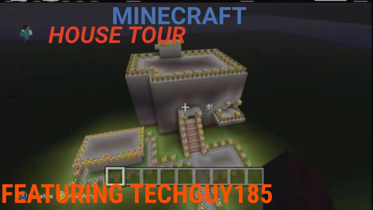 MINECRAFT HOUSE TOUR! (Ft TechGuy185) - YouTube